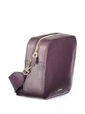 COCCINELLE Grained Leather Crossbody Bag