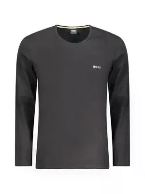 BOSS Long-sleeve Cotton T-shirt - Grey