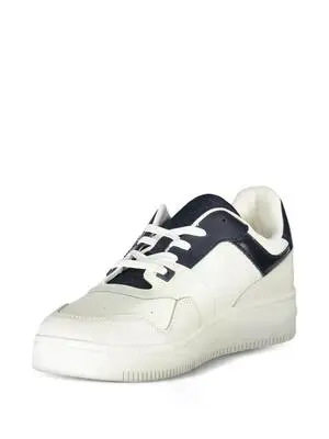 Tommy Hilfiger Logo Panelled Sneakers - White