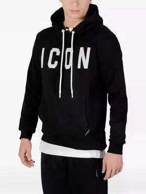 ICON BRAND Logo-print Hoodie