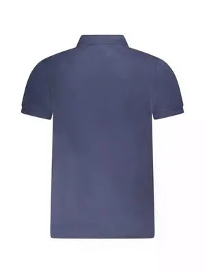 Tommy Hilfiger Logo-patch Polo Shirt - Blue