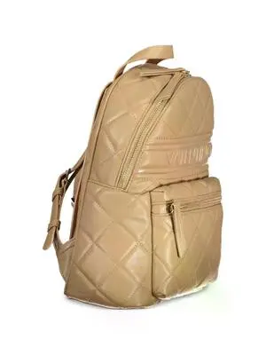 MARIO VALENTINO Quilted Embossed-logo Backpack