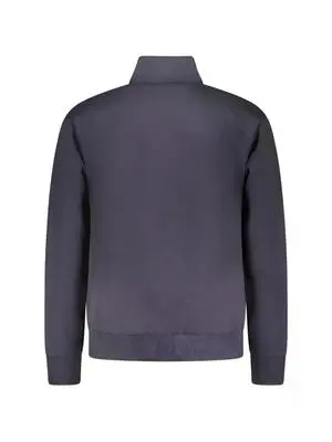 COVERI MOVING Quarter-zip Cotton Sweatshirt