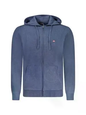 NORWAY 1963 Logo-patch Zip-fastening Hoodie