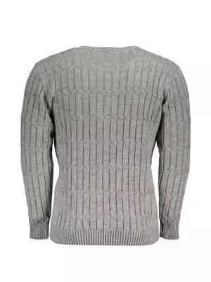 U.S. Grand Patch-pocket Cable-knit Sweater