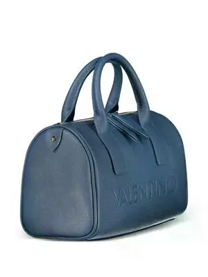 MARIO VALENTINO Debossed-logo Tote Bag - Blue