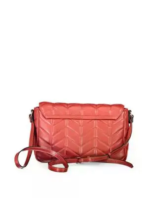 MARIO VALENTINO Petal Quilted Crossbody Bag - Red