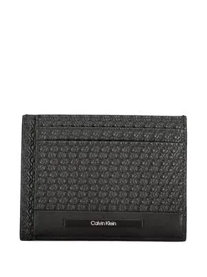 Calvin Klein Monogram-embossed Card Holder