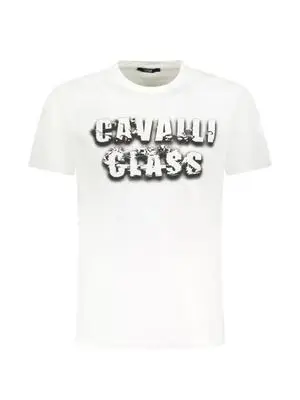 Roberto Cavalli Graphic-print T-shirt - White