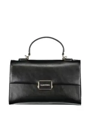 MARIO VALENTINO Logo-plaque Leather Tote Bag