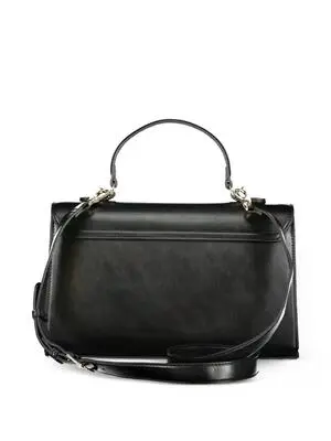 MARIO VALENTINO Logo-plaque Leather Tote Bag