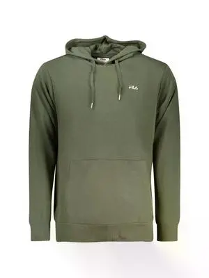 FILA Logo-embroidered Pouch-pocket Hoodie - Green