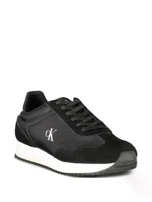 Calvin Klein Logo-print Sneakers - Black