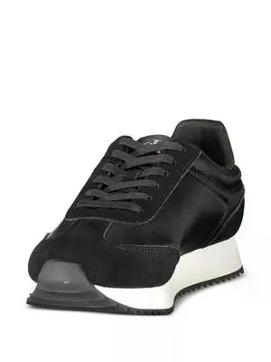 Calvin Klein Logo-print Sneakers - Black