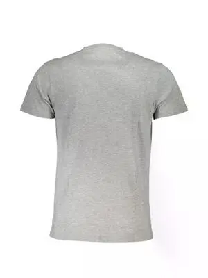 Roberto Cavalli Pixelated Logo-print T-shirt - Grey