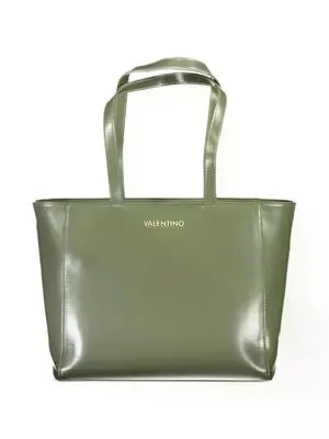 MARIO VALENTINO Logo-lettering Tote Bag - Green