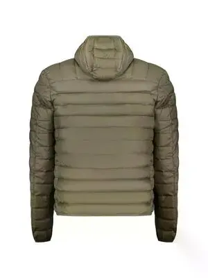 Roberto Cavalli Hooded Quilted Jacket - Green