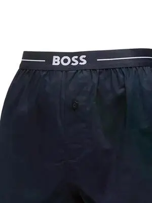 BOSS Logo-waistband Boxers - Blue