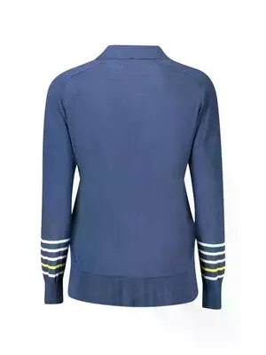 NORTH SAILS V-neck Stripe-detail Sweater