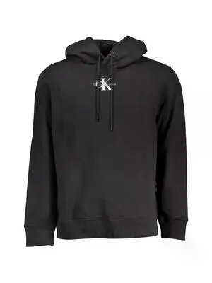 Calvin Klein Hooded Sweatshirt With Logo - Black