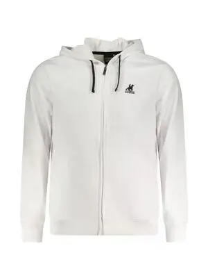 U.S. Grand Logo-embroidered Zip-up Hoodie