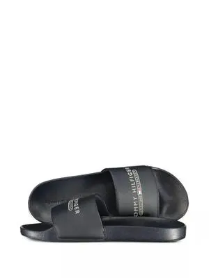 Tommy Hilfiger Logo Print Slides
