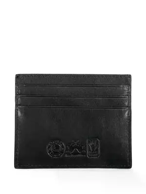 LA MARTINA Logo-plaque Leather Card Holder