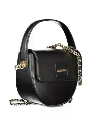 MARIO VALENTINO Logo-plaque Curved Tote