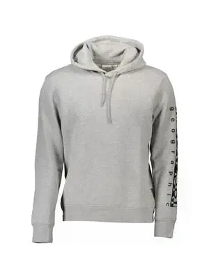 NAPAPIJRI Graphic-print Hoodie - Grey