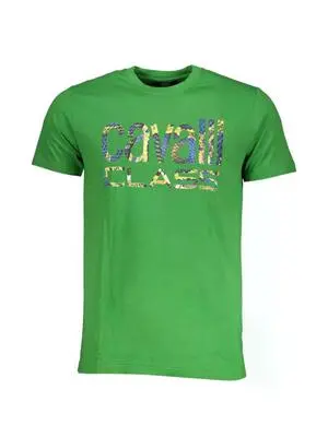 Roberto Cavalli Logo-print T-shirt - Green
