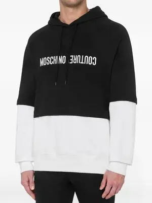 Moschino Hooded Cotton Sweatshirt