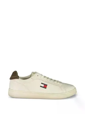 Tommy Hilfiger Logo-patch Leather Sneakers