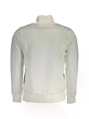 LA MARTINA Logo-embroidered Zip-up Sweatshirt - White