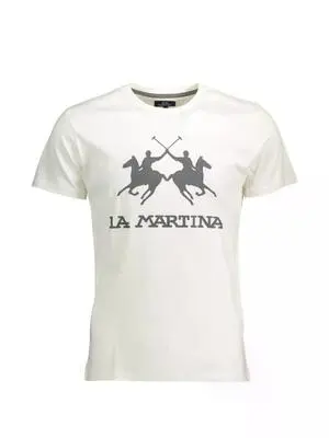 LA MARTINA Logo-print T-shirt