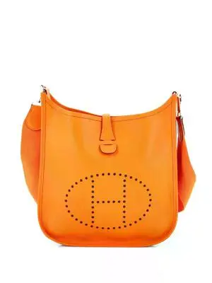 Hermès Evelyne Bag Gen Ii Epsom Pm Crossbody Bag - Orange