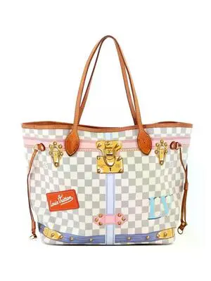 LOUIS VUITTON Neverfull Nm Tote Limited Edition Damier Summer Trunks Mm Shoulder Bag - Multicolour