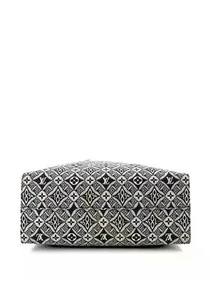 LOUIS VUITTON Onthego Limited Edition Since 1854 Monogram Jacquard Gm Tote Bag - Black