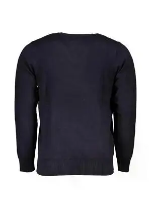 U.S. Grand Embroidered V-neck Sweater