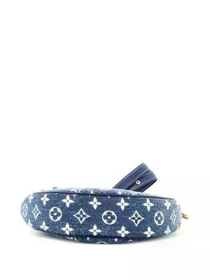 LOUIS VUITTON Loop Handbag Monogram Jacquard Denim - Blue
