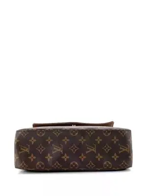 LOUIS VUITTON Looping Handbag Monogram Canvas Mini Satchel
