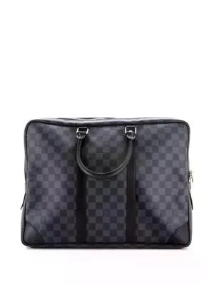 LOUIS VUITTON Porte-documents Voyage Briefcase Damier Graphite - Black