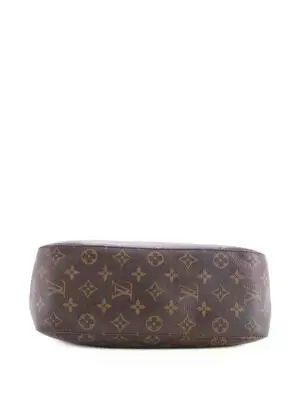LOUIS VUITTON Looping Handbag Monogram Canvas Gm - Brown