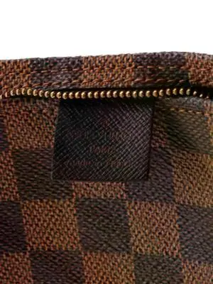LOUIS VUITTON Trousse Makeup Bag Damier Pouch