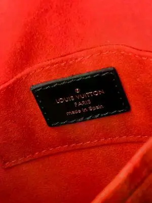 LOUIS VUITTON Dauphine Shoulder Bag Limited Edition Fall In Love Monogram - Brown