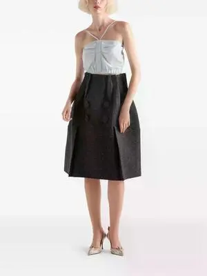 Prada Cotton Crop Top