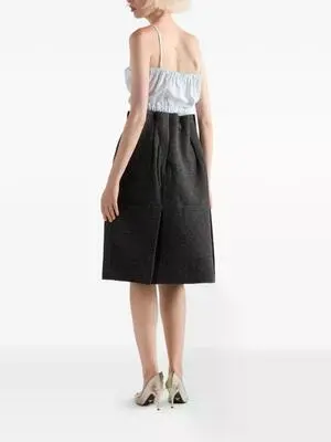 Prada Cotton Crop Top