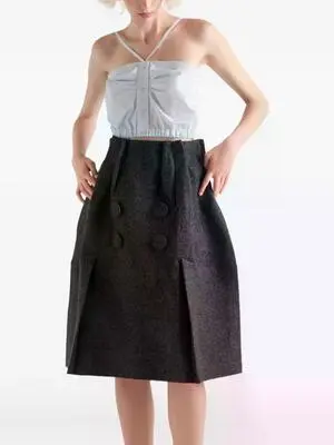 Prada Cotton Crop Top