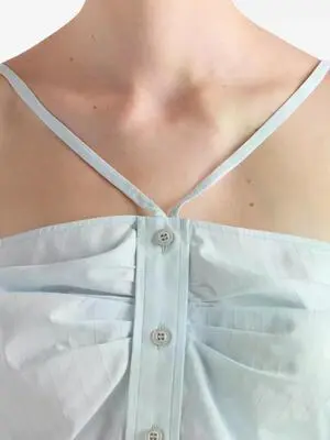 Prada Cotton Crop Top