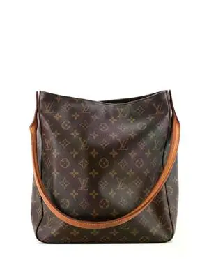 LOUIS VUITTON Looping Handbag Monogram Canvas Gm