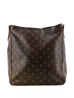LOUIS VUITTON Looping Handbag Monogram Canvas Gm